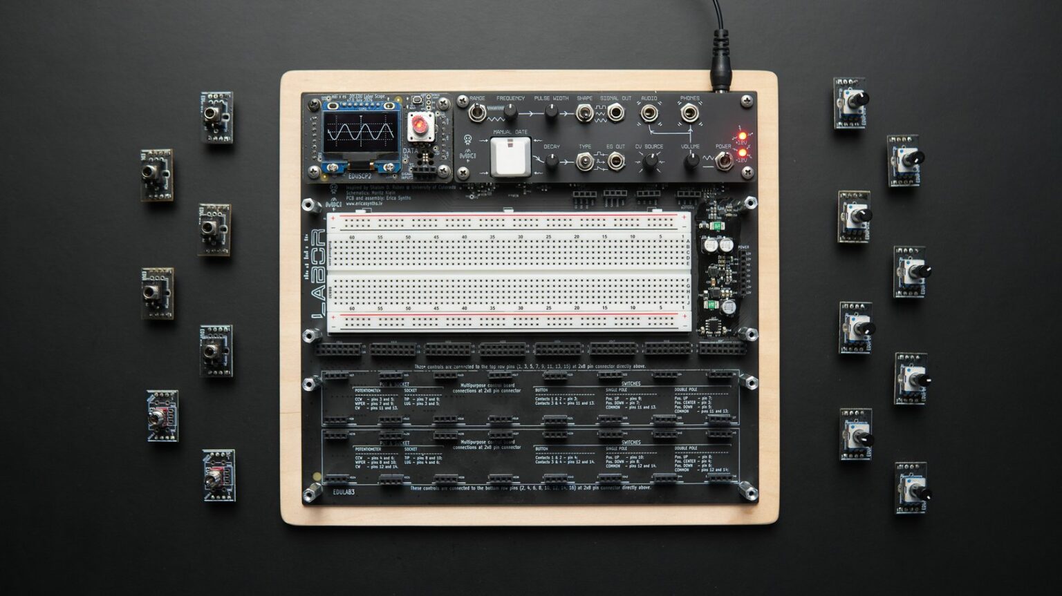 DIY synth for circuits and signal processing – Labrigger